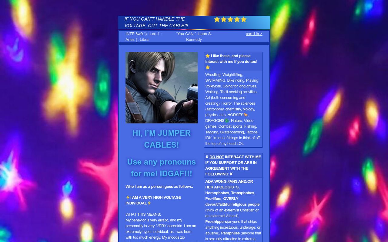 Spunkie new carrd v2